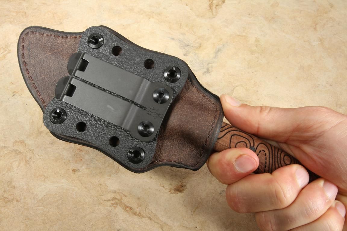 Winkler Operator Knife - Topo Walnut + Free Shipping