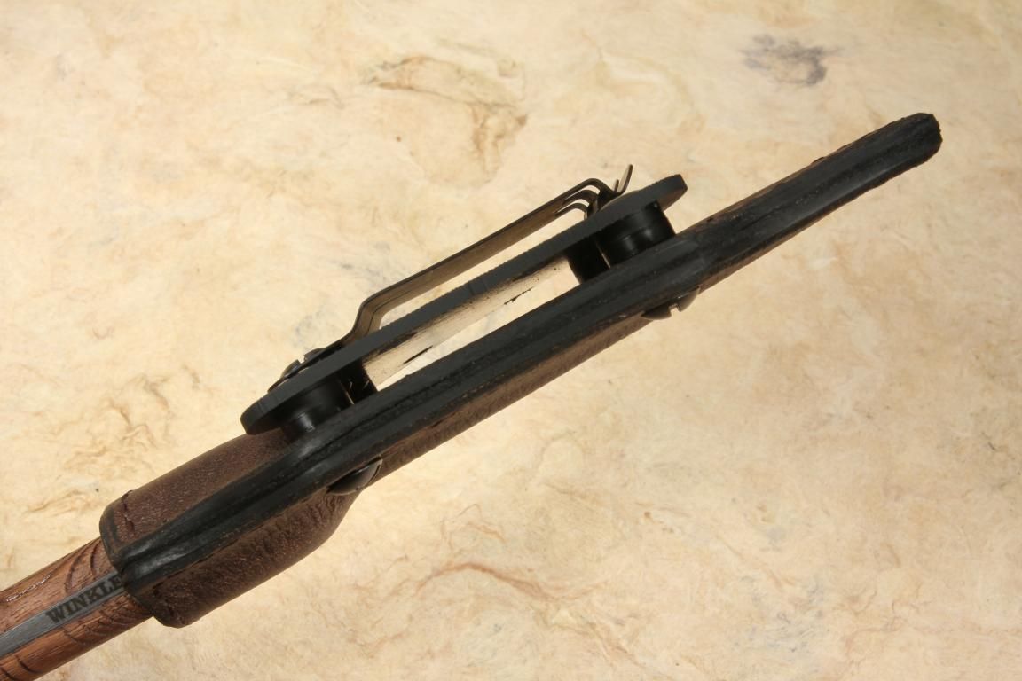 Winkler Operator Knife - Topo Walnut + Free Shipping