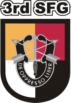 3rd Special Forces Group Decal