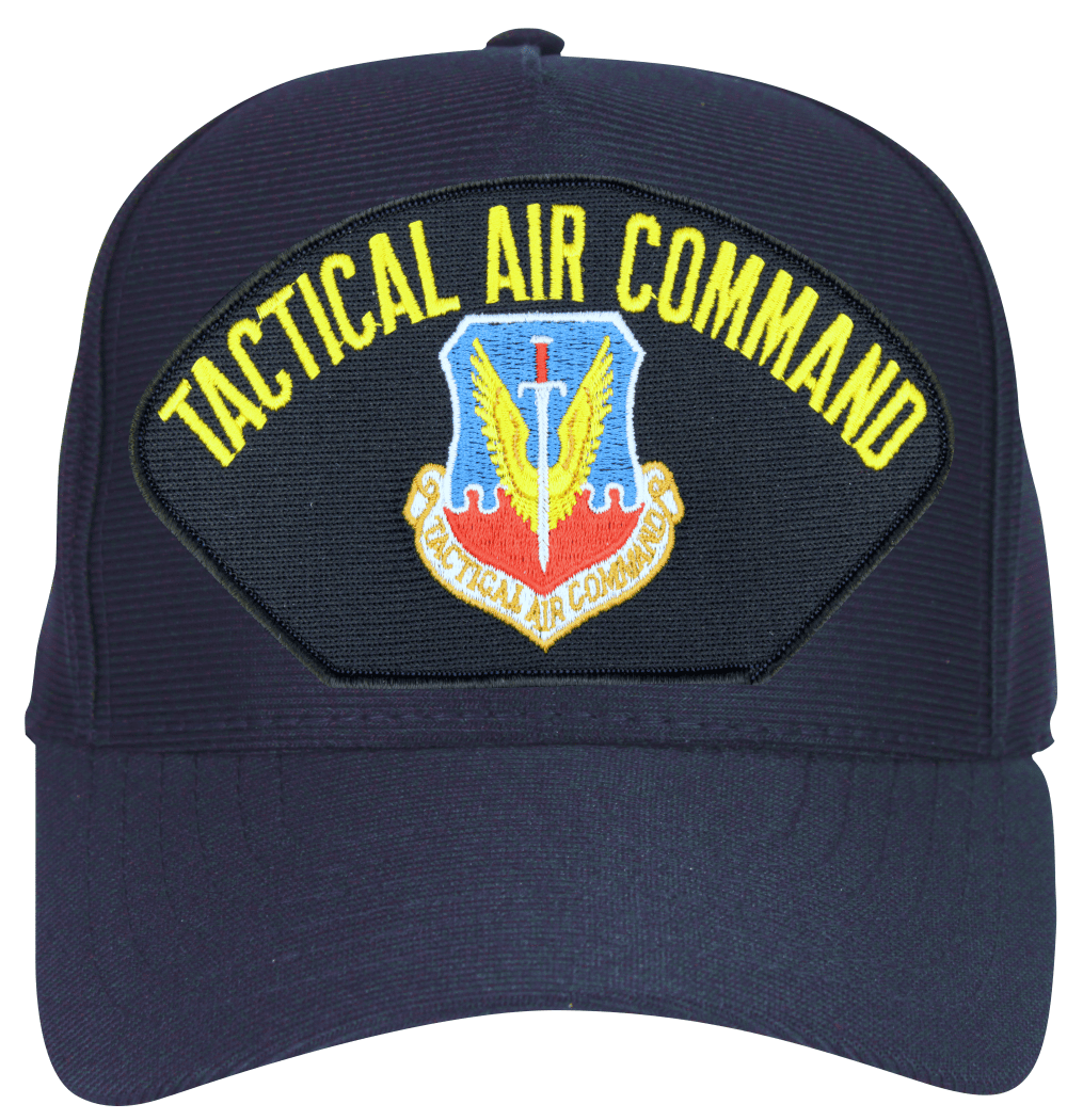 Air Force Tactical Air Command Navy Blue Ball Cap Hat