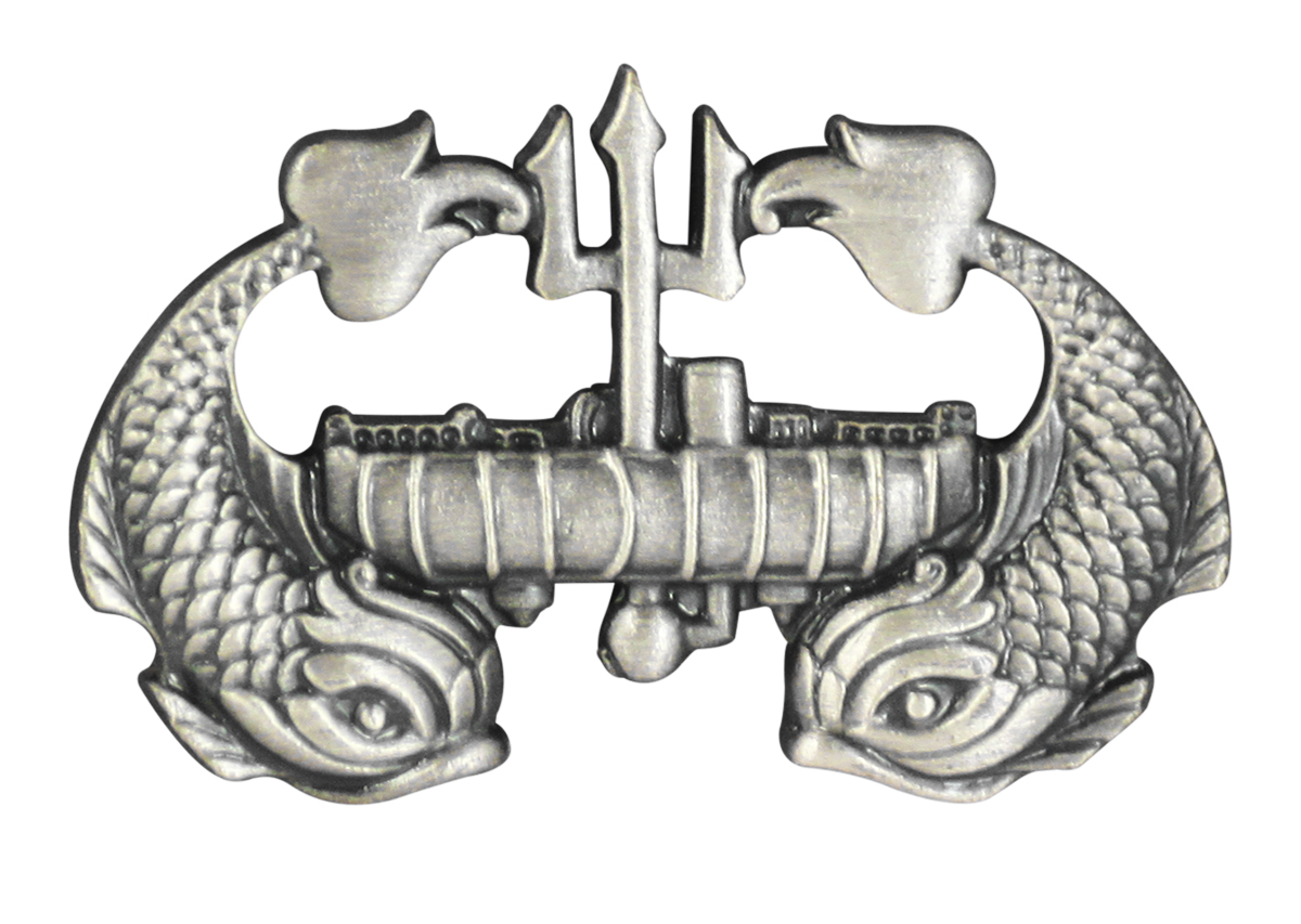 Deep Submergence Enlisted Regulation Size Badge
