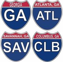 Interstate Stickers and Decals