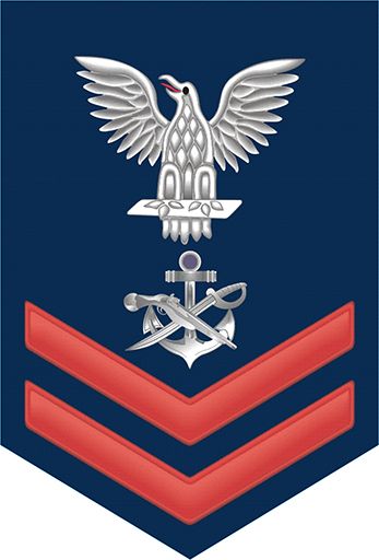 Navy Red E-5 Special Warfare Boat Operator SB Decal Sticker