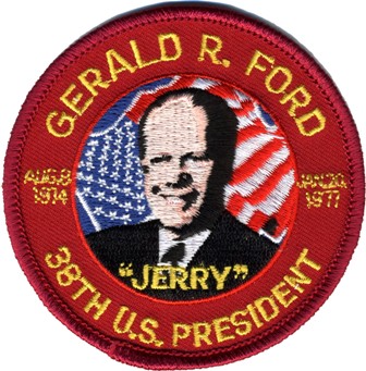 President Gerald R. Ford 3" Patch