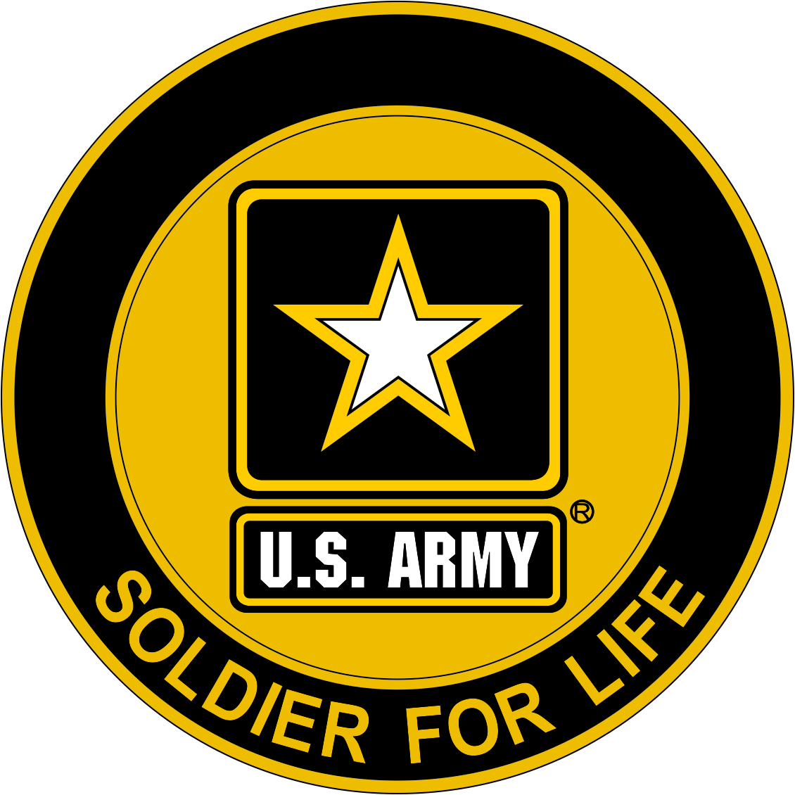 Soldier for Life Decal