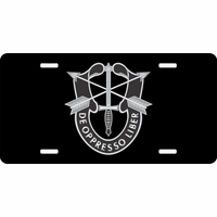 U.S. Army 1st Special Forces License Plate Frame