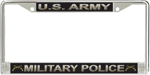 U.S. Army Military Police Corps License Plate Frame