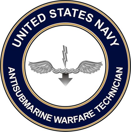 U.S. Navy Antisubmarine Warfare Technician AX Decal