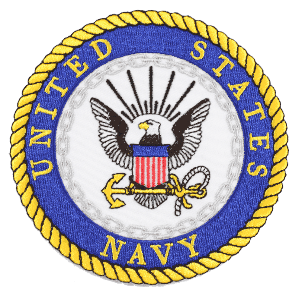 U.S. Navy Logo 4" Patch