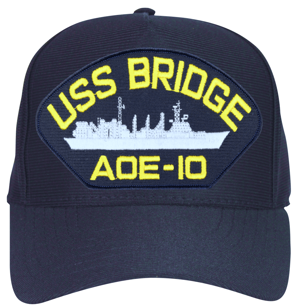 USS Bridge AOE-10 Ship Cap