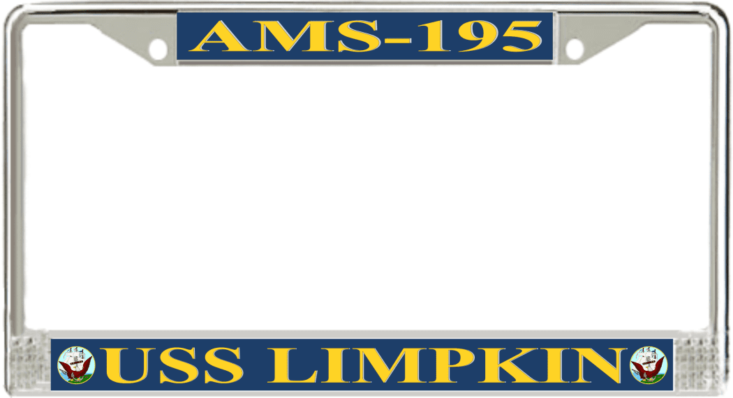 USS Limpkin AMS-195 License Plate Frame