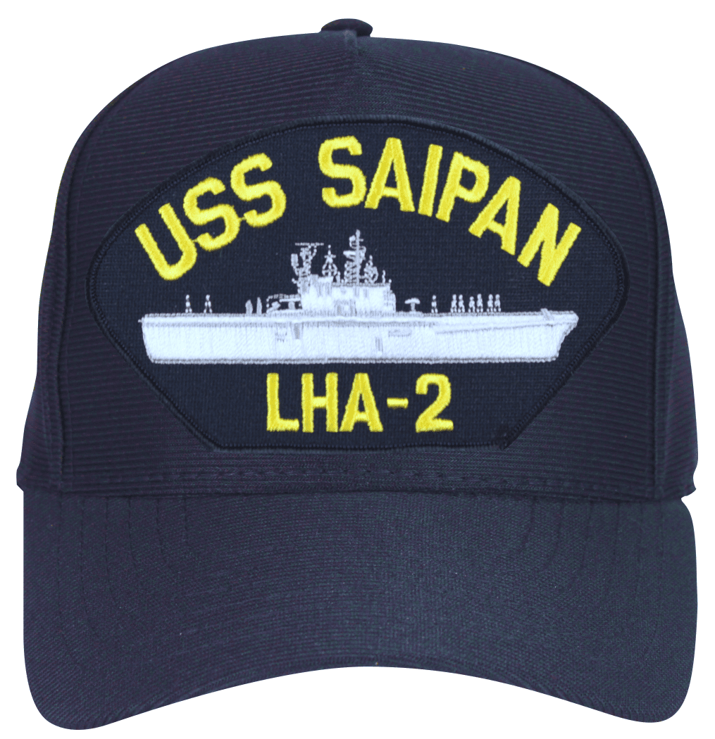 USS Saipan LHA-2 Ships Ball Cap