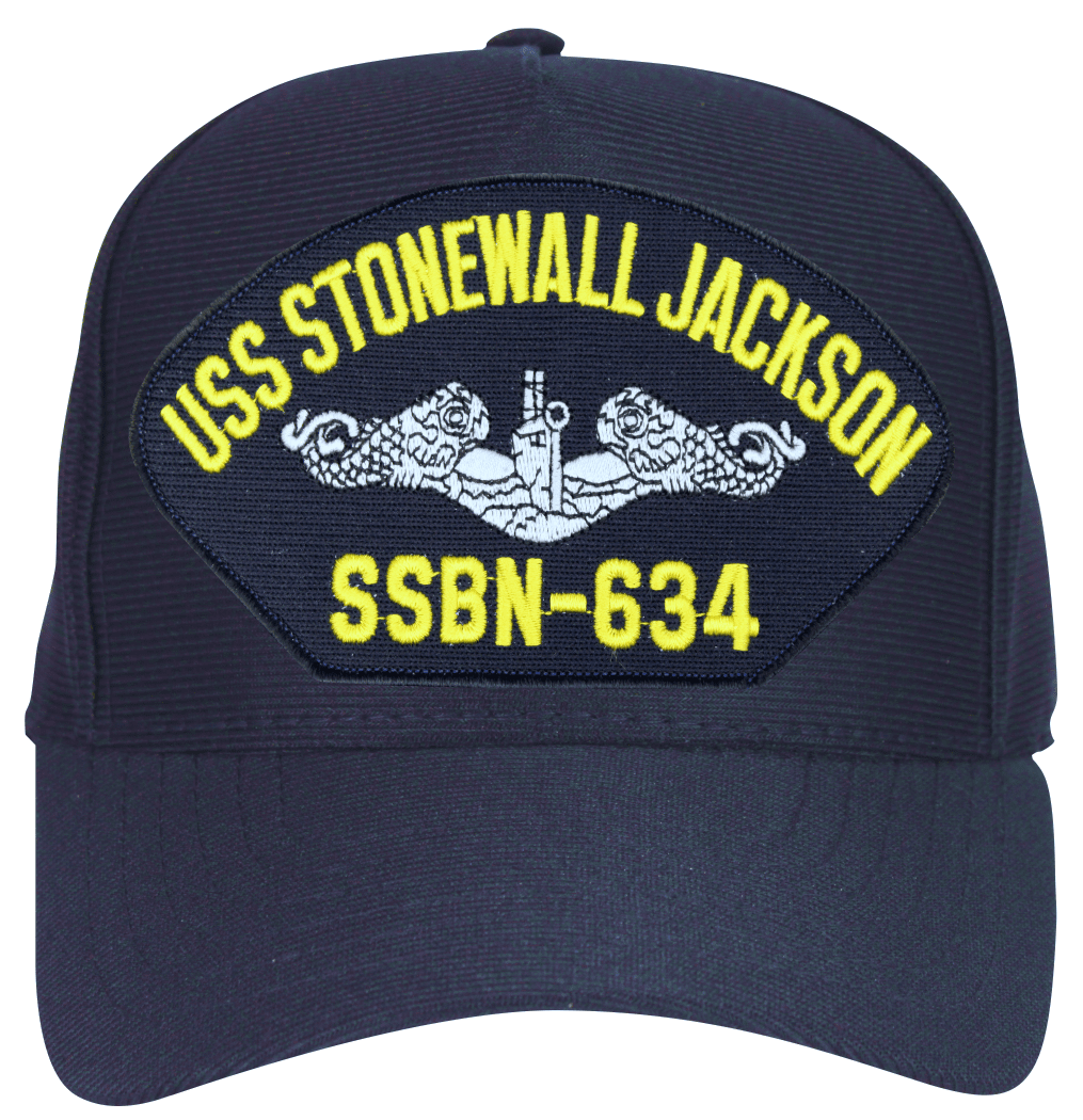 USS Stonewall Jackson SSBN-634 ( Silver Dolphins ) Submarine Enlisted Cap