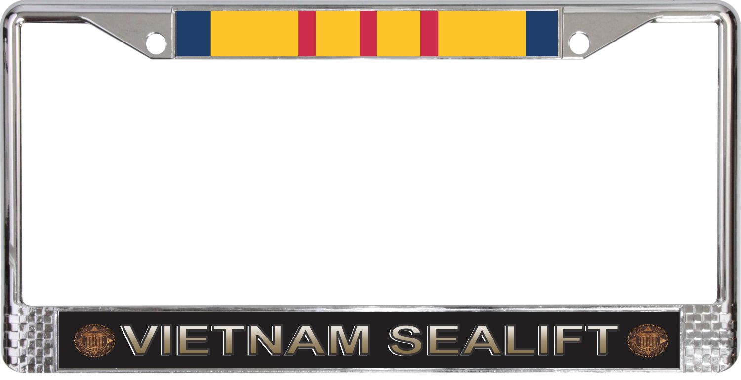 Vietnam Merchant Marines License Plate Frame