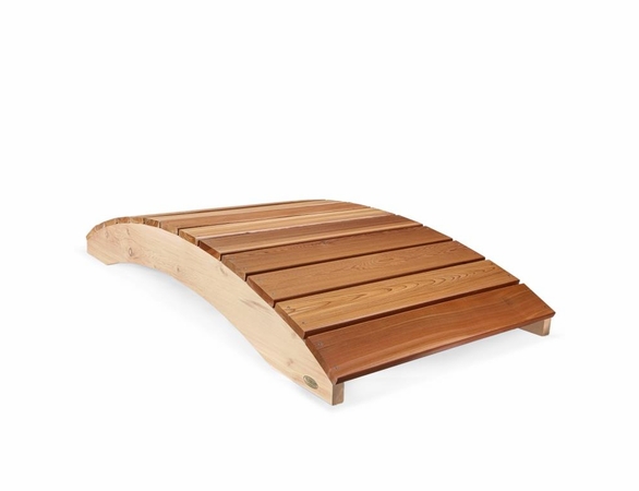 Western Red Cedar Wood Garden Bridge Kit|Foot Bridge Kit