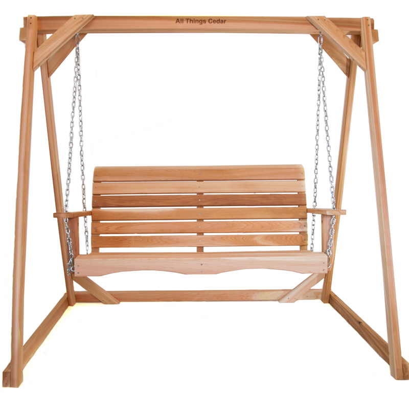 Western Red Cedar Swing Set with Frame Kit – 4’ or 5’