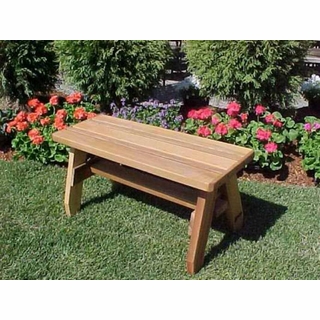 Cedar Wood Garden Benches, Settees and Kits