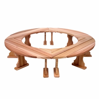 Cedar Wood Garden Benches, Settees and Kits
