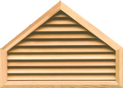 Cedar Pitch Economy Gable Vent