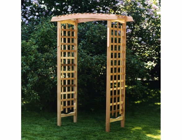 Cedar Garden Arbor Kit|Comes With A Bench (Optional)