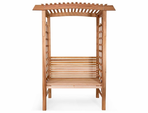 Cedar Garden Arbor Kit|Comes With A Bench (Optional)