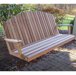 Cedar Wood Porch Swings, Chair Swings and Kits