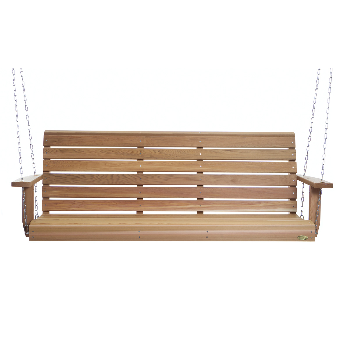 Western Red Cedar Wood Porch Swing Kit – 5’ or 6’
