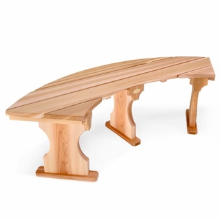 Cedar Wood Garden Benches, Settees and Kits