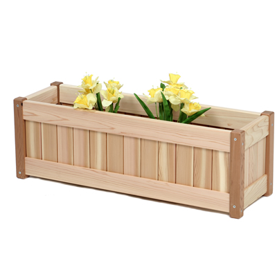 Western Red Cedar Window Box or Deck Planter Box Kit