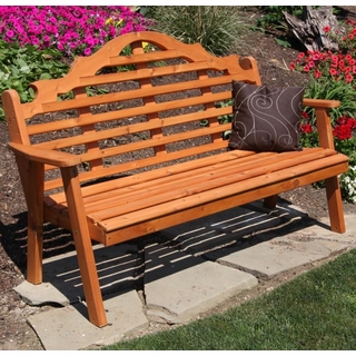 Cedar Wood Garden Benches, Settees and Kits