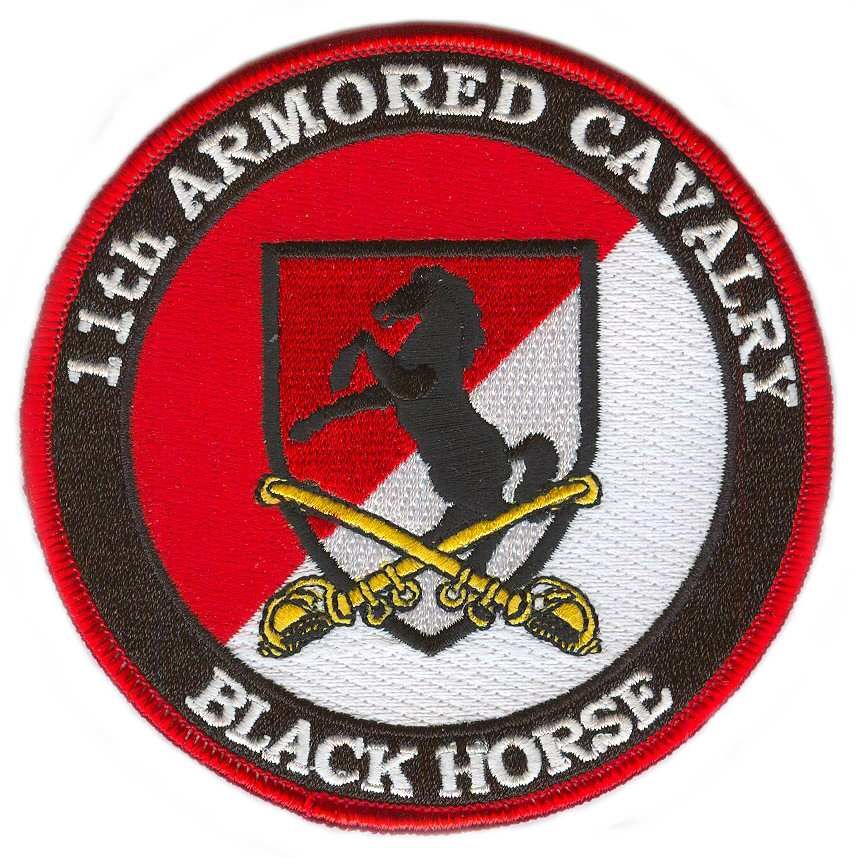 11th Armored Cavalry Patch with Sabres - US Army Commemorative Unit ...