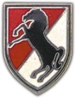 11th Armored Cavalry Regiment Pin - 11th Armored Cavalry Regiment (11th ...