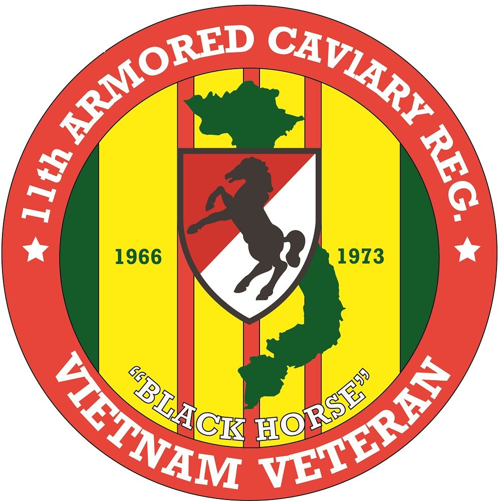 11th Armored Cavalry Vietnam Veteran Decal - Vietnam Veteran Decals ...