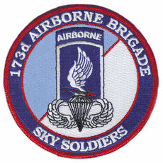 173rd Airborne Brigade Vietnam Vet Hat Patch - 173rd Airborne Brigade ...