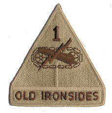 1st Armored Division Desert Storm Patch - 1st Armored Division Patches ...