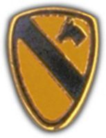 1st Cavalry Mini Pin - 1st Cavalry Pins - PriorService.com