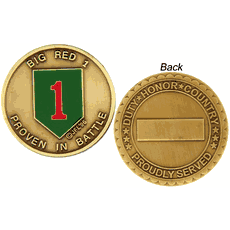 Fort Knox 1st Infantry Division Challenge Coin - 1st Infantry Division ...