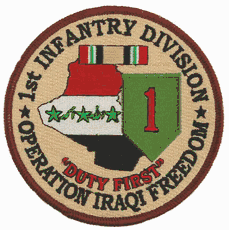 Operation Iraqi Freedom Ribbon Patch - Operation Iraqi Freedom Patches ...
