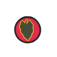 24th Infantry Patch Vinyl Transfer Decal - 24th Infantry Division ...
