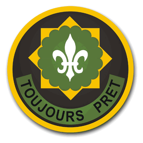 2nd Armored Cavalry Regiment Patch Vinyl Transfer Decal - 2nd Armored ...