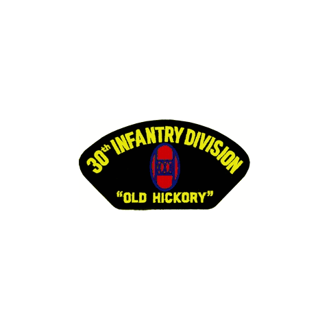 30th Infantry Division "Old Hickory" Hat Patch - 30th Infantry Division ...