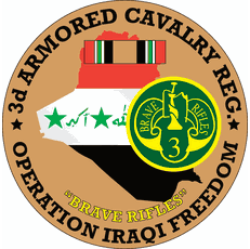 3rd Armored Cavalry with Sabres Decal - 3rd Armored Cavalry Regiment ...