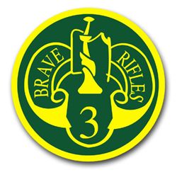 3rd Armored Cavalry Vinyl Transfer Decal - 3rd Armored Cavalry Regiment ...
