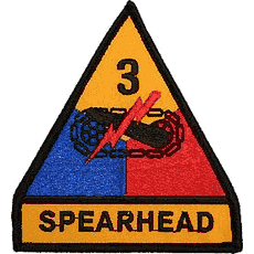 3rd Armored Patch Vinyl Transfer Decal - 3rd Armored Division ...