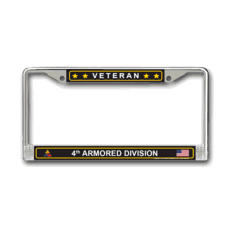 1st Cavalry Division Veteran License Plate Frame - US Army Division ...