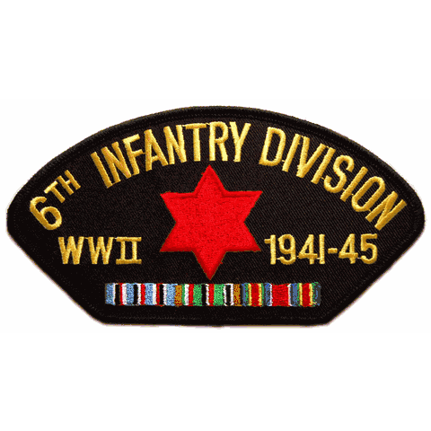 6th Infantry Division WWII Patch - New Hat Patches - PriorService.com