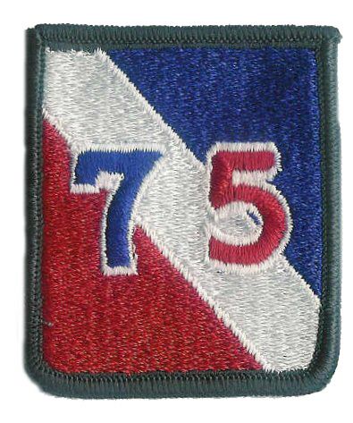 75th Infantry Division Patch - US Army Infantry Division Patches ...
