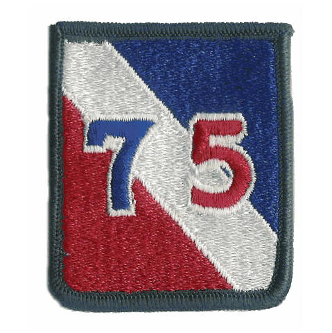 75th Infantry Division Patch - US Army Infantry Division Patches ...