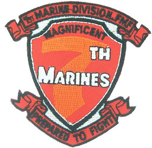 7th Marine Regiment Patch - 7th Marine Regiment - PriorService.com