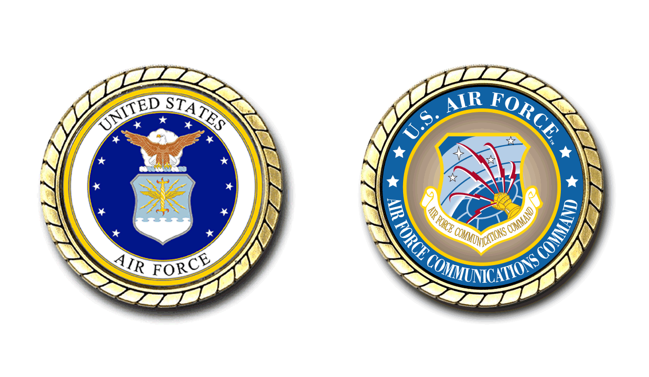 Air Force Communications Command Challenge Coin - New US Air Force ...